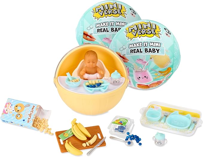 MGA Miniverse Make It Mini Baby Food yllätyspakkaus— Elli Madelli