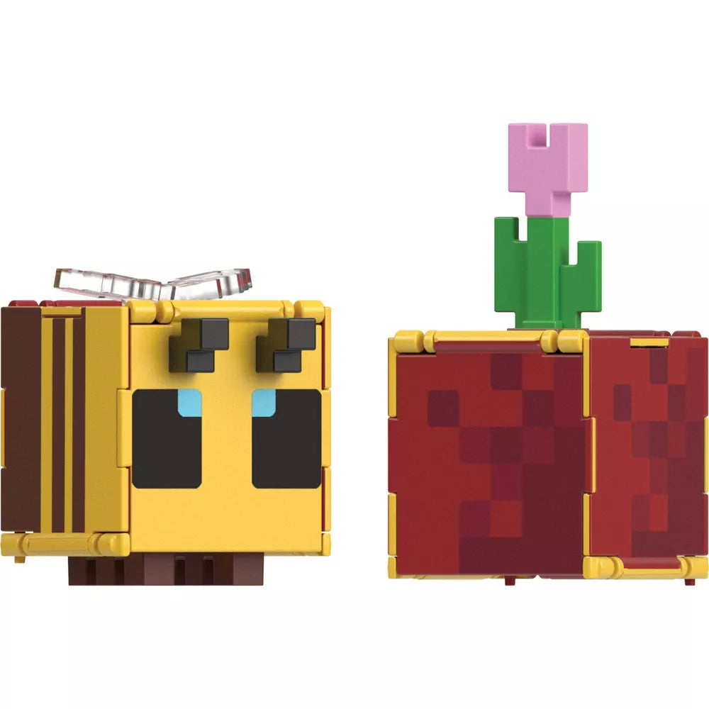 Minecraft Flippin figs Mehiläinen ja kukka figuuri— Elli Madelli