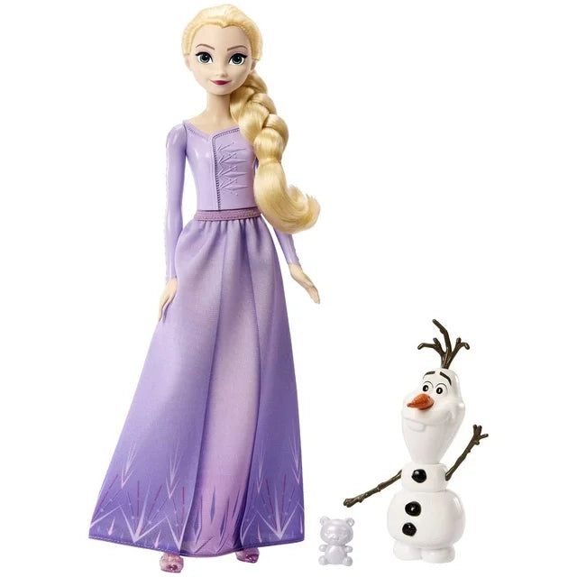 Disney Frozen Elsa nukke, Olof lumiukko ja luminalle— Elli Madelli