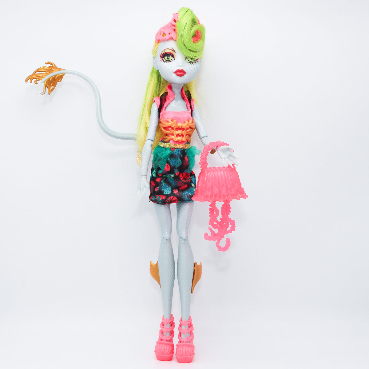 Monster High Freaky Fusion Lagoonafire nukke - Second Hand— Elli Madelli