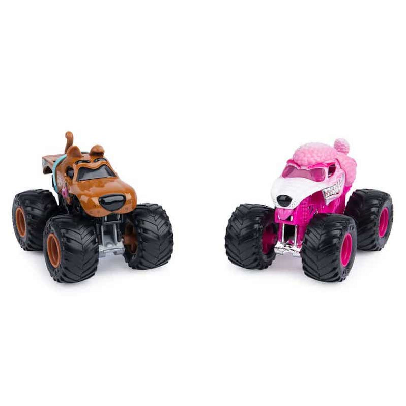 Monster Jam Monster Mutt Poodle vs Scooby-Doo! autot 2kpl— Elli Madelli