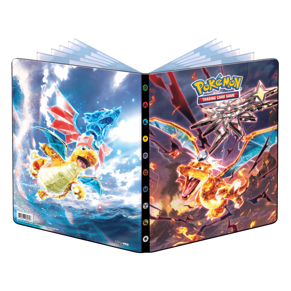 Pokemon Scarlet Violet Charizard Ja Dragonite A4 Iso Kansio Kortei pokemon-scarlet-violet-charizard-ja-dragonite-a4-iso-kansio-kortei