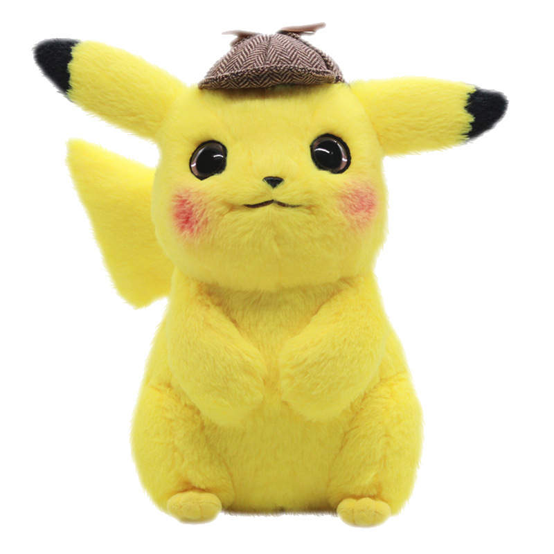 Pokemon Pikachu detective pehmolelu 30cm— Elli Madelli