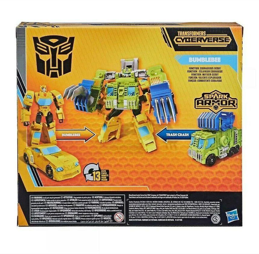 Transformers Spark Armor Elite Bumblebee -hahmopakkaus— Elli Madelli
