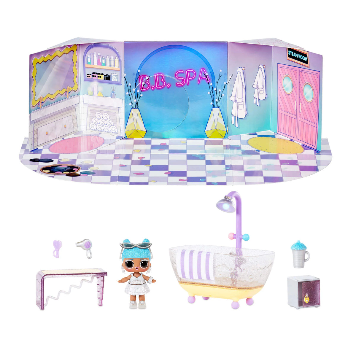 L.O.L. Surprise Winter Chill Spaces nukke ja tarvikkeet - Ice Doll ...