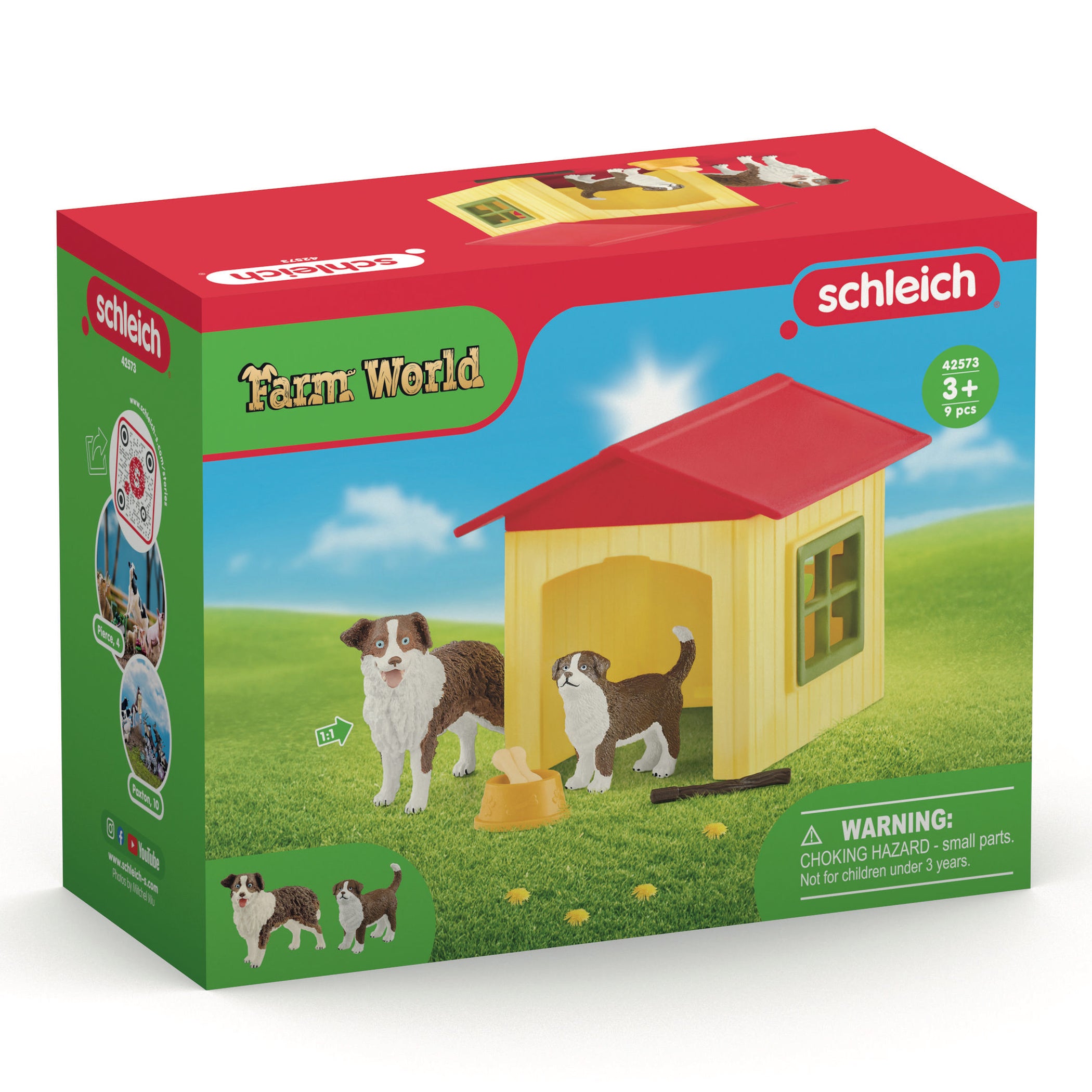 Schleich 42573 Koirankoppi ja Australian paimenkoirat— Elli Madelli